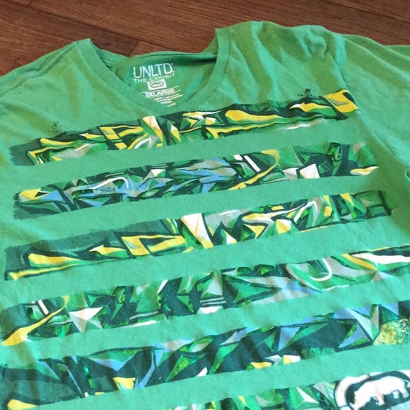 Ecko Unlimited | Shirts | Ecko Unltd Green Vneck Tshirt | Poshmark
